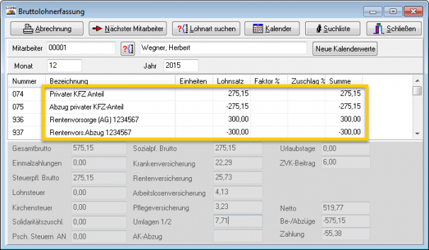 HCS Lohn | HCS Malersoftware